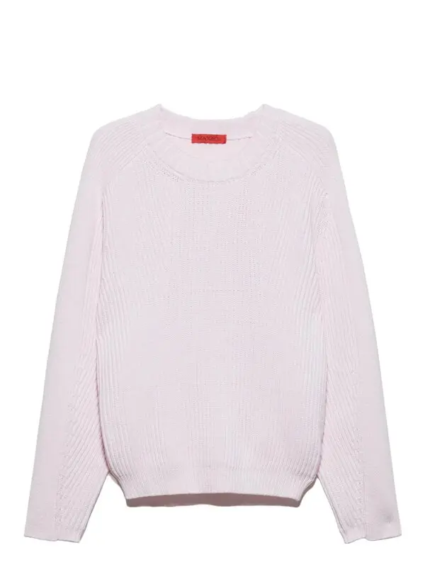 MAXCO. Max&co. Fisherman Rib-knit Jumper - Pink