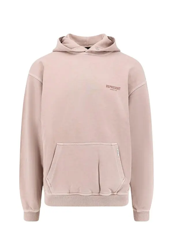REPRESENT Owners Club Logo Hoodie - Nude