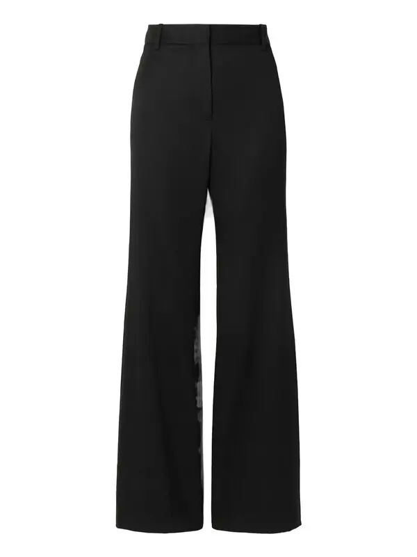 NILI LOTAN Arielle Flared Casual Pants - Black