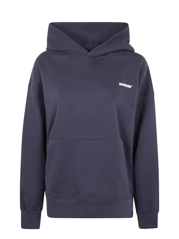 BARROW Embroidered Logo Hoodie - Black
