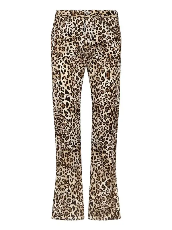 Dsquared2 Print Jeans - Leopard