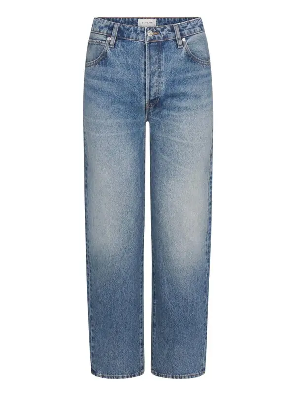 FRAME Faded Straight Leg Jeans - Rapture