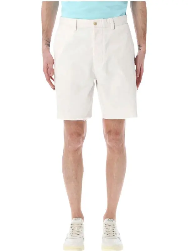 Polo Ralph Lauren Raw Edge Chino Shorts - White
