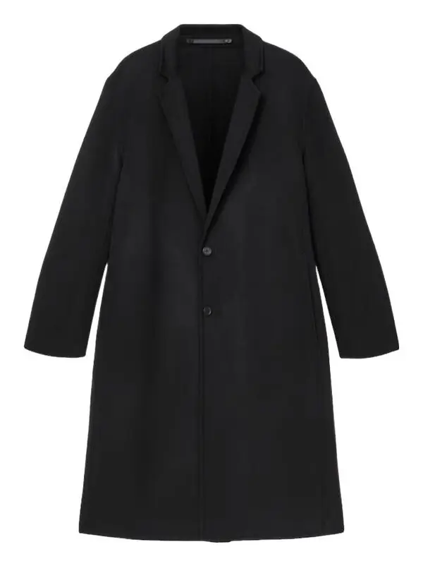 ALLSAINTS Brax Relaxed Fit Wool Coat - Black