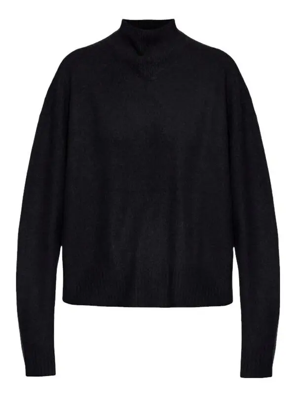 ALLSAINTS Asha Turtleneck Knitted Sweater - Black