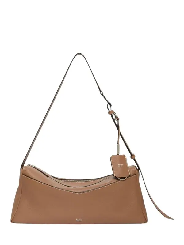 Max Mara Leather Shoulder Bag - Brown