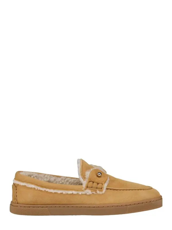 CHRISTIAN LOUBOUTIN Chambeliboat Loafers - Earth Color