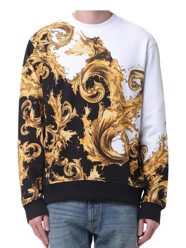 Versace Barocco Print Sweatshirt - Multicolor