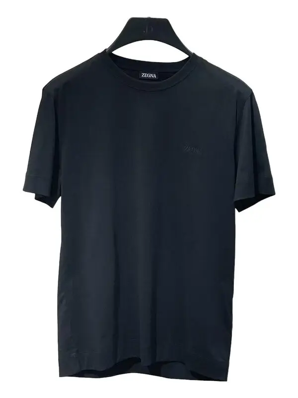 Zegna Round-neck T-shirt - Black