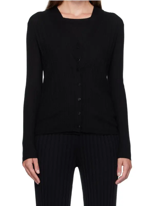 LISA YANG Vanna Cardigan - Black