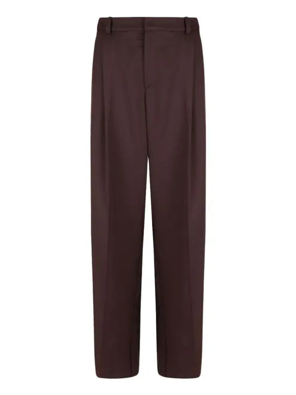 Elisabetta Franchi Pleat Detailed Straight-leg Trousers - Black