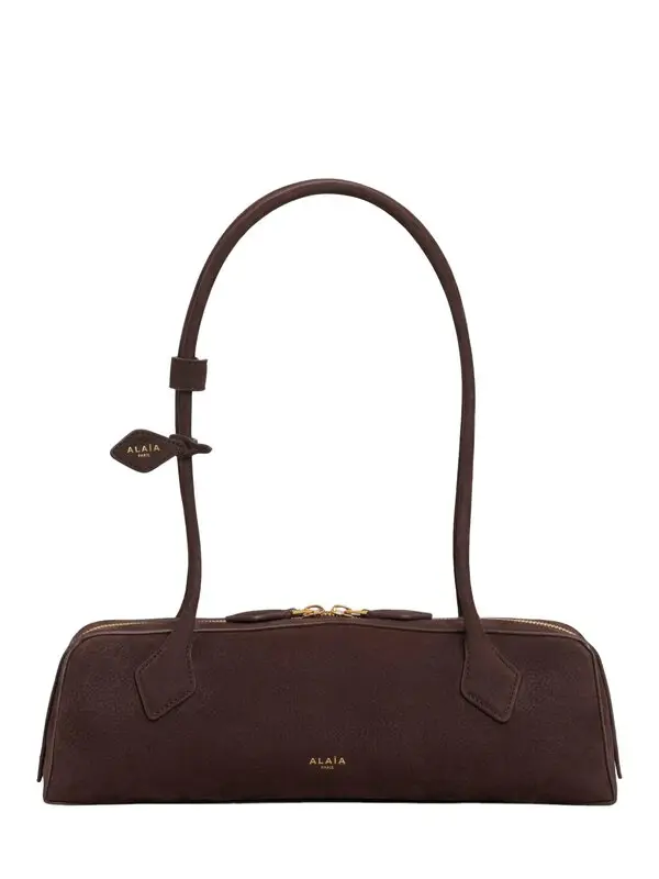 Alaïa Le Teckel Medium Shoulder Bag - Golden Brown