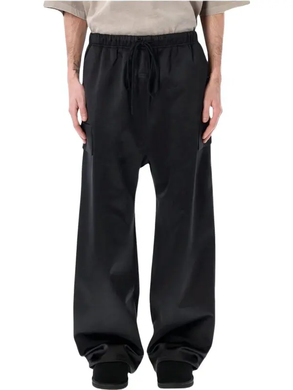 Fear Of God Bonded Satin Cargo Pants - Black