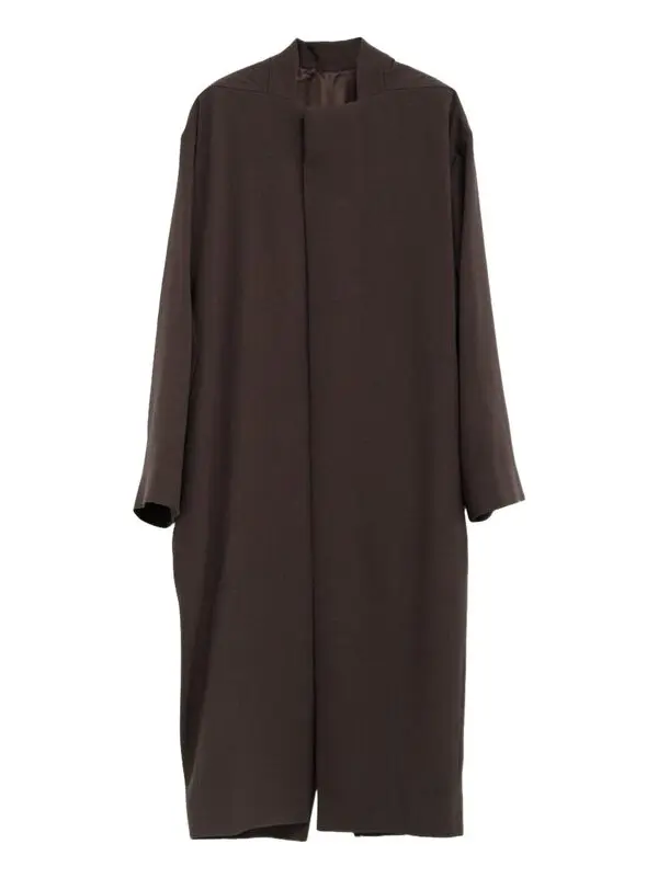 Rick Owens Long-sleeve Centre-vent Coat - Black