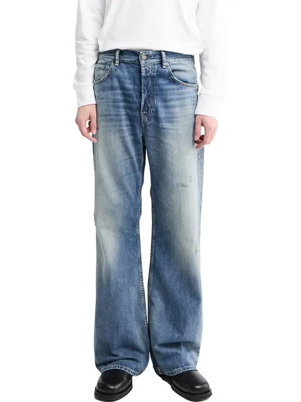 Acne Studios 2021m Regular Fit Jeans - Blue