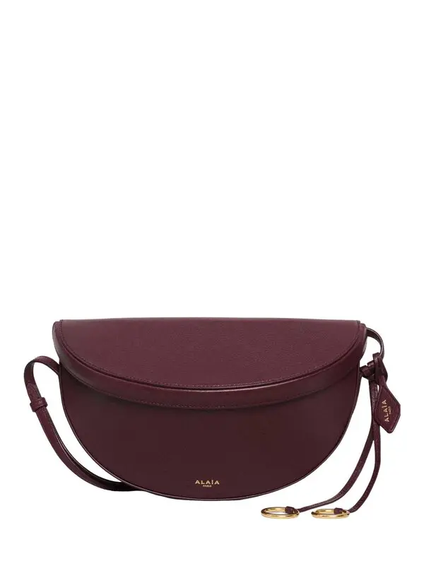Alaïa Hip East West Shoulder Bag - Garnet Red