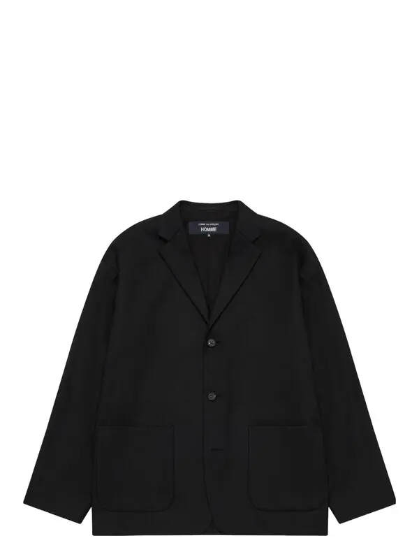 Comme Des Garçons Long-sleeved Suit Jacket - Black