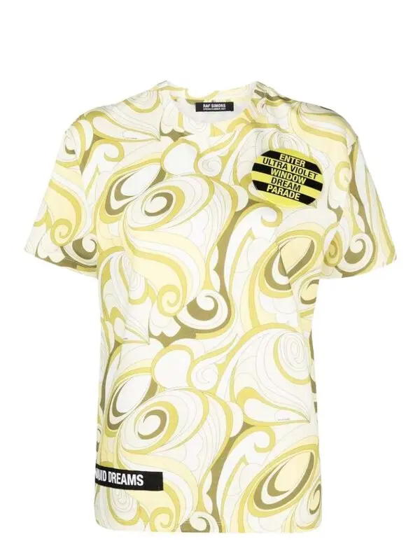Raf Simons Graphic Print T-shirt - Black