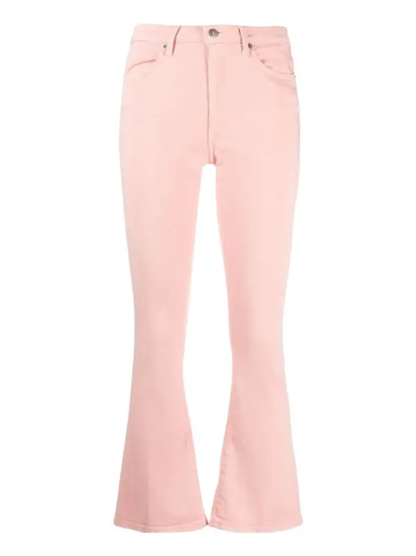 DONDUP Low-rise Flared Trousers - Pink