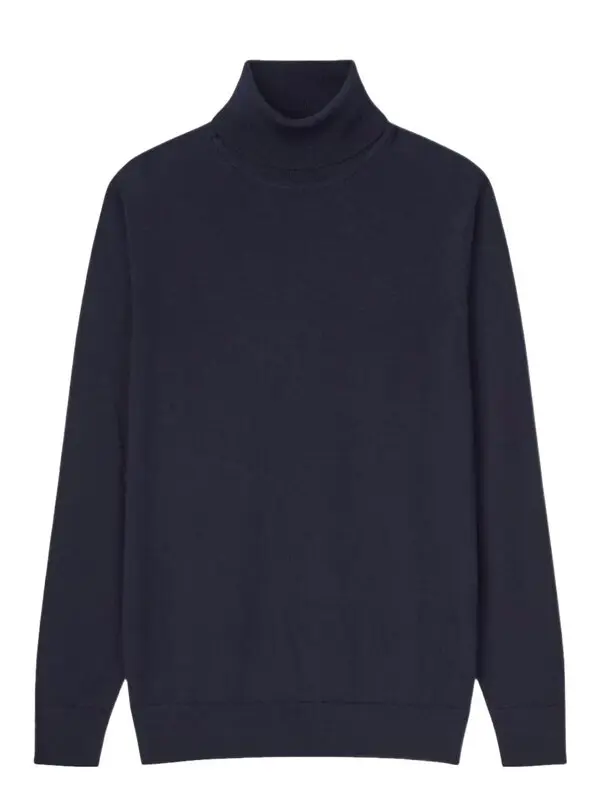 Celine Long-sleeved Knitwear - Navy Blue
