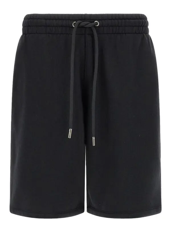 Off-White Paint Diag Skate Bermuda Shorts - Black