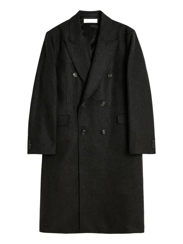 Our Legacy Double-breasted Whale Coat - Granite