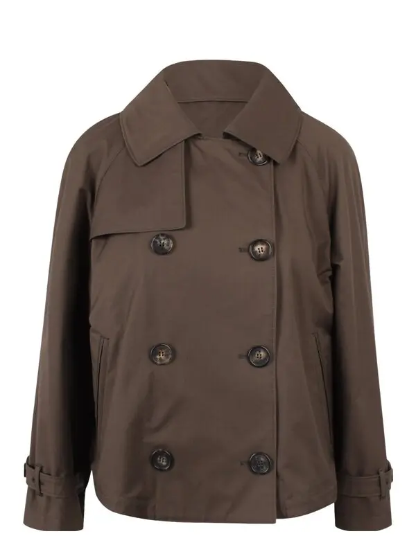 Max Mara Double-breasted Coat - Brown