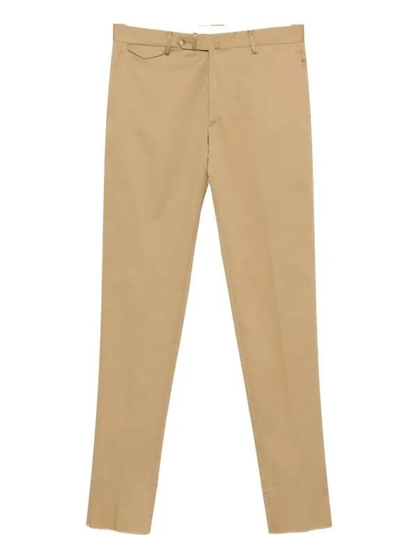 Tagliatore Tailored Tapered Trousers - Sand Beige