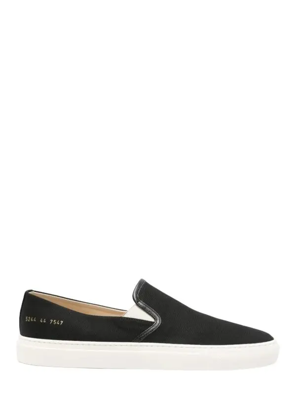 COMMON PROJECTS Round Toe Slip-on Casual Shoes - Black