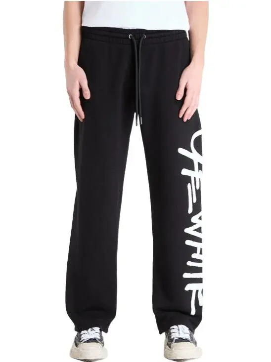 Off-White Logo-print Track Pants - Black