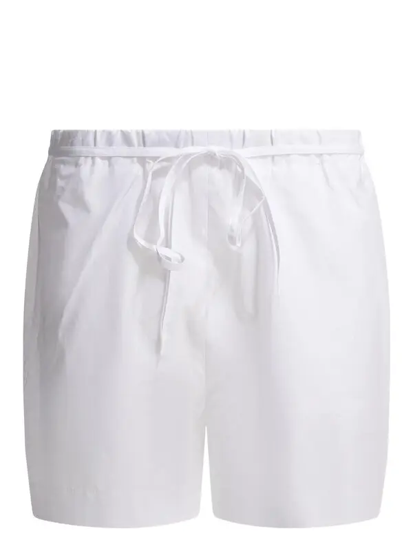 Loulou De Saison Malone Drawstring Shorts - White