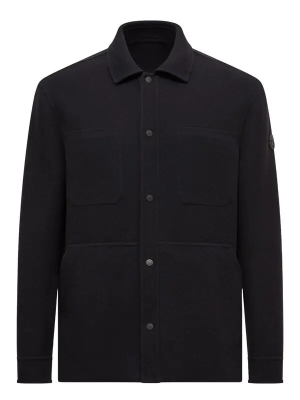 Moncler Tagnit Reversible Shirt Jacket - Navy Blue