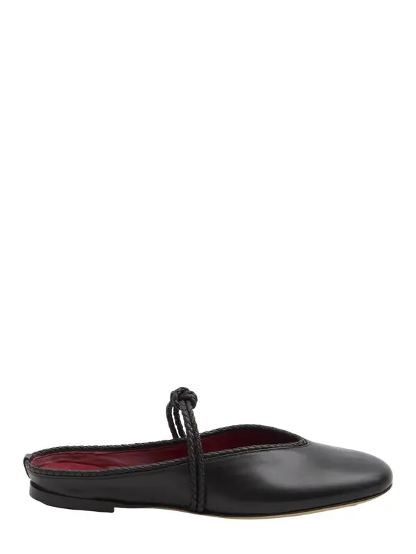 Bottega Veneta Lucia Ballerina Mules - Black