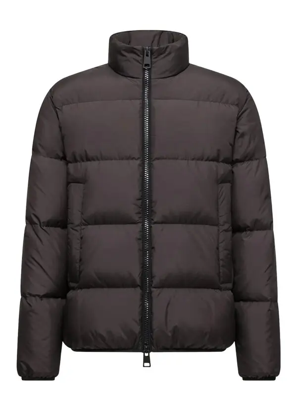 Moncler Erterle Zip-up Puffer Jacket - Brown
