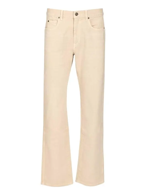 Isabel Marant Étoile Five-pocket Straight-leg Jeans - Beige