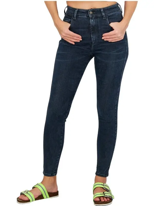 DIESEL® High-rise Slim Jeans - Belt-loop Jeans