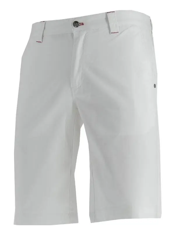 EA7 Logo Detail Shorts - Gray