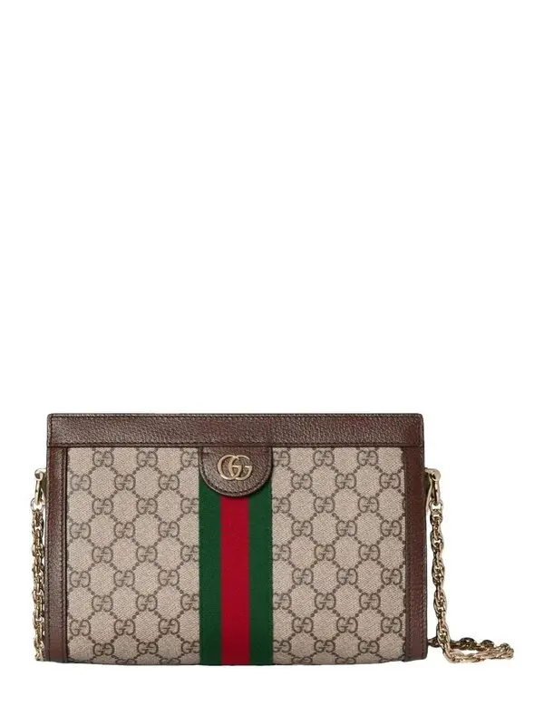 Gucci Ophidia Medium Shoulder Bag - Nude
