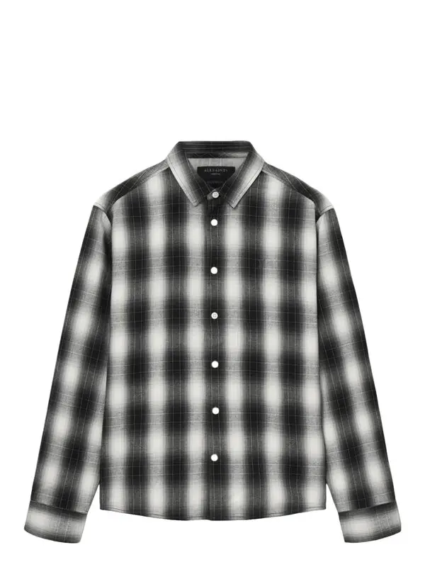 ALLSAINTS Holborn Check Shirt - Gray