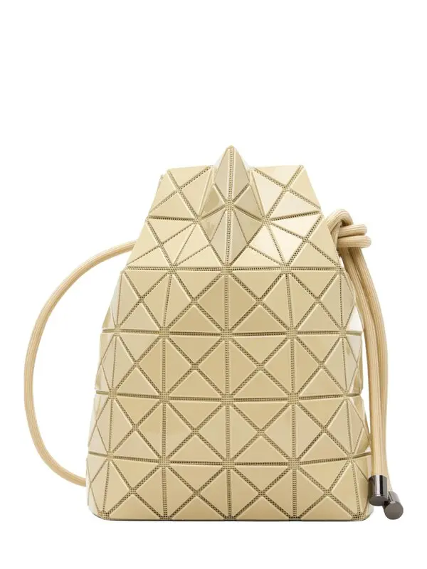 Issey Miyake Geometric Pattern Bucket Bag - Nude