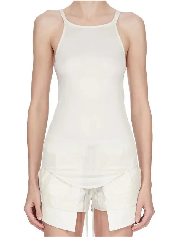 Rick Owens Racer-back Top - Off White