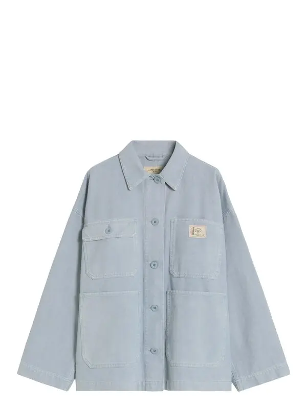 Max Mara Album Shirt Jacket - Light Blue