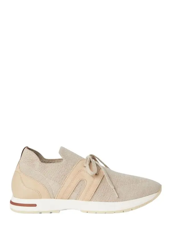 Loro Piana 360 Lp Lady Flexy Walk Sneakers - Flower Beige