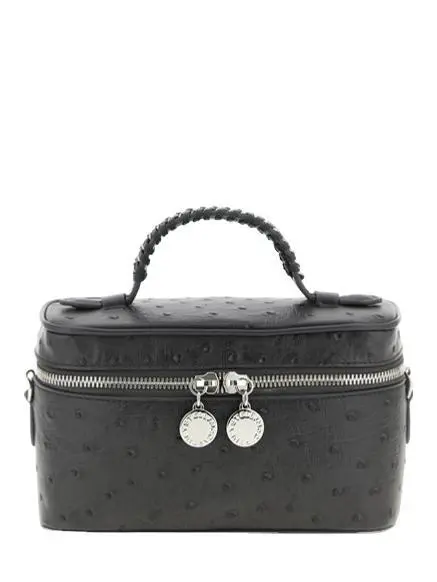 Stella McCartney Falabella Zipped Vanity Crossbody Bag - Black