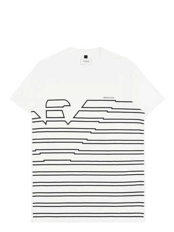 Emporio Armani Round-necked T-shirt - White
