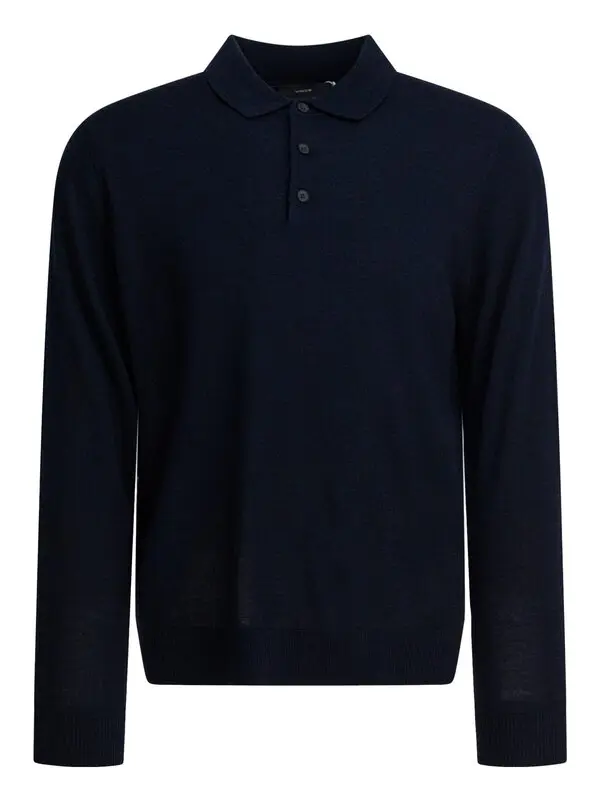 Vince Merino Wool Polo Shirt - No