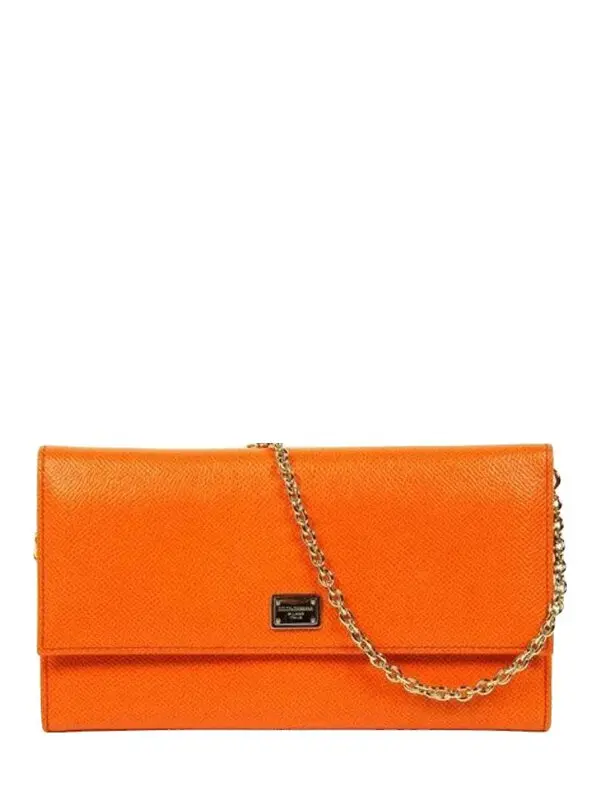 Dolce & Gabbana Logo Detail Cross-body Bag - Orange