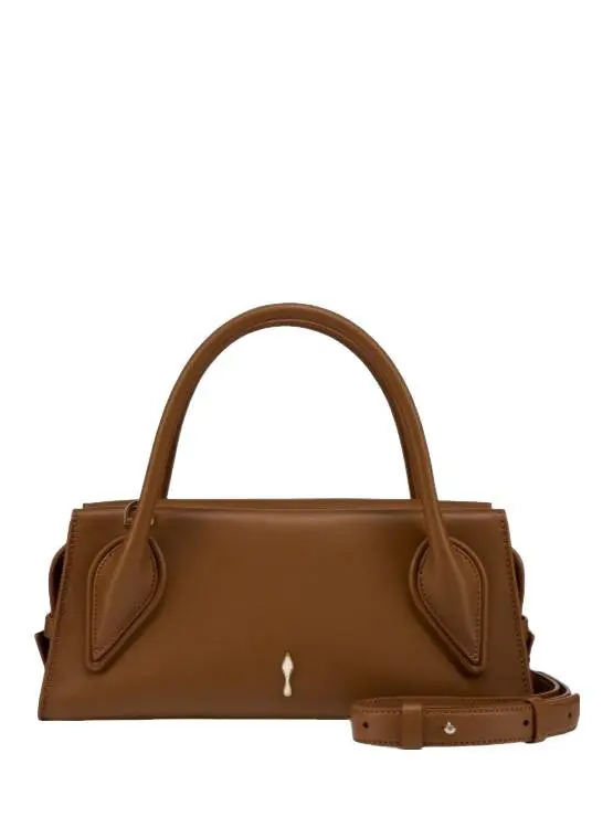 CHRISTIAN LOUBOUTIN Venus Crossbody Bag - Brown