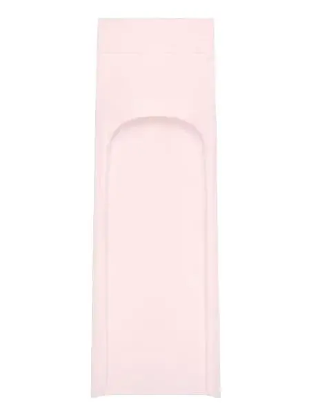 COURREGES Asymmetrical Logo Midi Skirt - Bright Pink