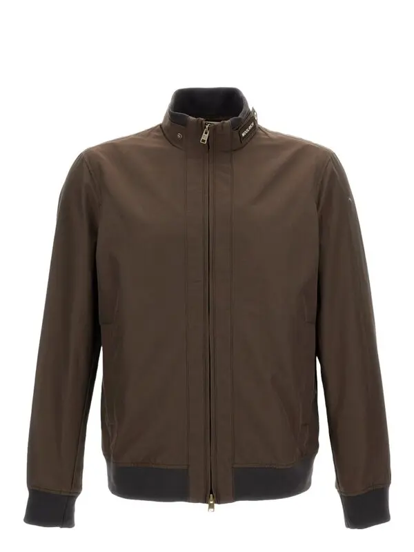 Woolrich Spring Lewis Bomber Jacket - Brown